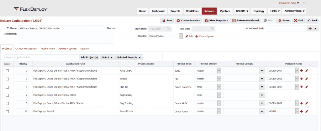 Flexdeploy Loves Apex Deploy The Application And Supporting Objects