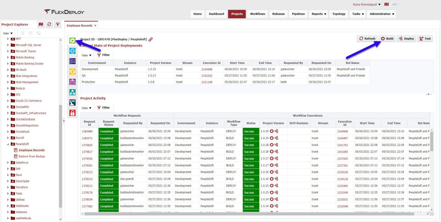 Migrate PeopleSoft Projects - Flexagon