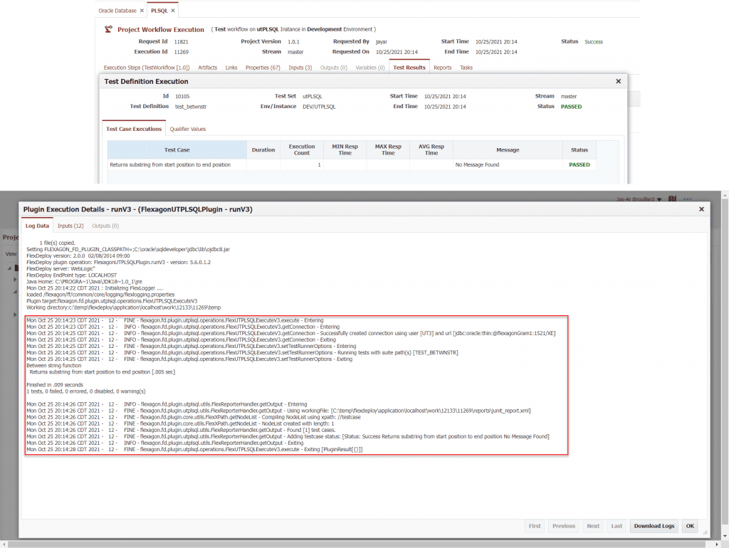 Automate Database Unit Tests With Flexdeploys Utplsql Plugin Flexagon