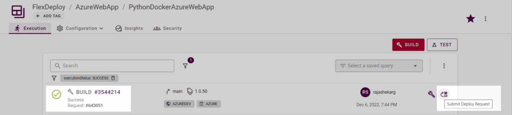 Deploy A Python Docker Image To Azure Web App Using Flexdeploy Flexagon