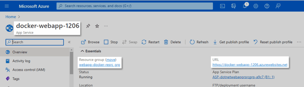 Deploy A Python Docker Image To Azure Web App Using Flexdeploy Flexagon