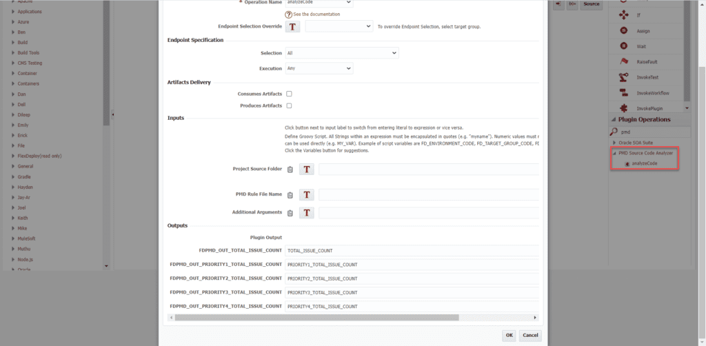 Analyze Source Code Using PMD in FlexDeploy - Flexagon