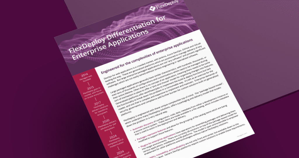 Discover How FlexDeploy Simplifies Enterprise DevOps | Flexagon